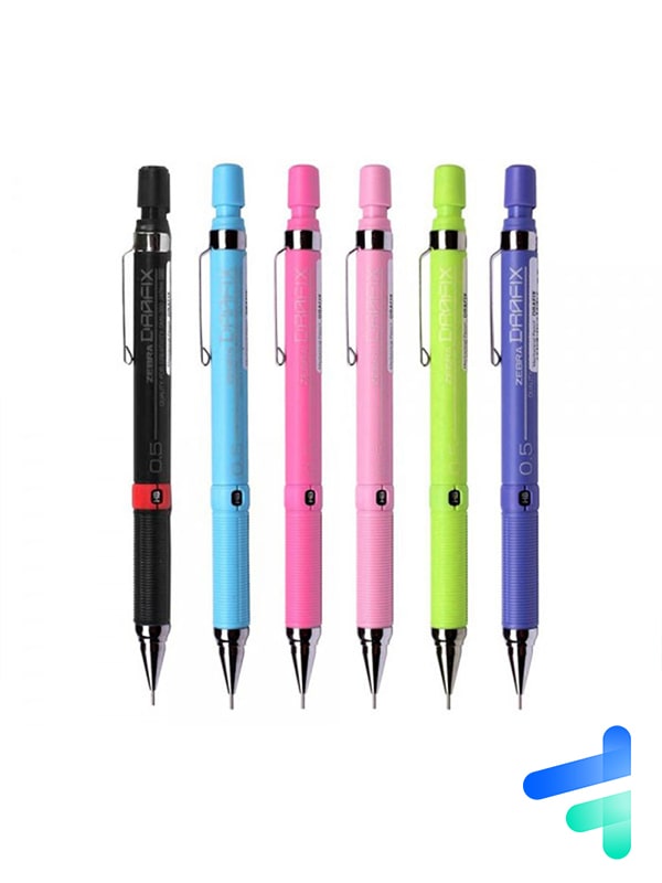 مداد نوکی 0.7 میلی متری مدل Drafix برند زبرا - پایتخت کتاب